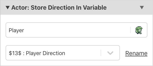 Scripting Events | GB Studio