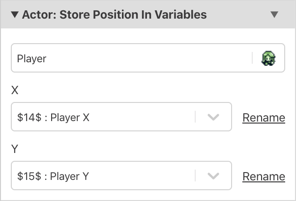 Scripting Events | GB Studio